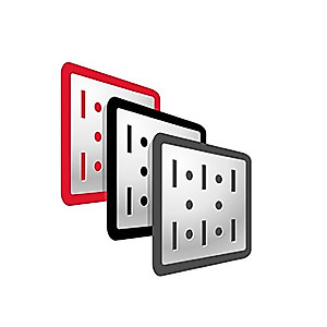 Wall Control Pegboard Standard Slotted Hook Pack - Slotted Metal Pegboard Hooks for Wall Control Pegboard and Slotted Tool Board – Blue