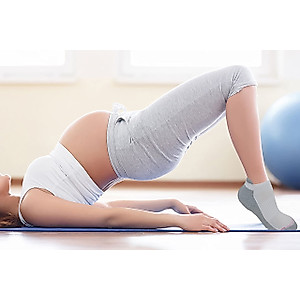 Motion Dr Women's 6pk Compression Low Cut Anklet Socks (9-11, Assorted #3)