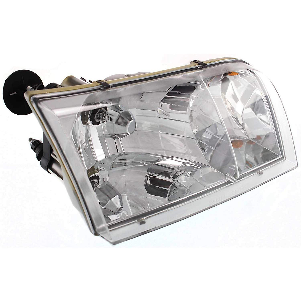 Evan Fischer Driver and Passenger Side Headlight Set of 2 Compatible with 1998-2011 Ford Crown Victoria -