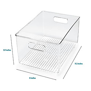 Polder Clear Fridge / Freezer / Pantry Bins (Large Bin)