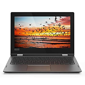 Lenovo Flex 11 11.6” 2 in 1 Laptop, Windows 10, Intel Celeron N4000 Dual-Core Processor, 4GB RAM, 64GB eMMC SSD 81A70005US