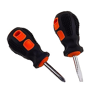 2Pieces Screwdriver Kit Set Mini Small Portable Radish Head Screw Driver Cross Ratchet Screwdriver Repair Tool Magnetic Screwdriver Mini Screwdriver Set Magnetic Tip Screwdriver Small Kit