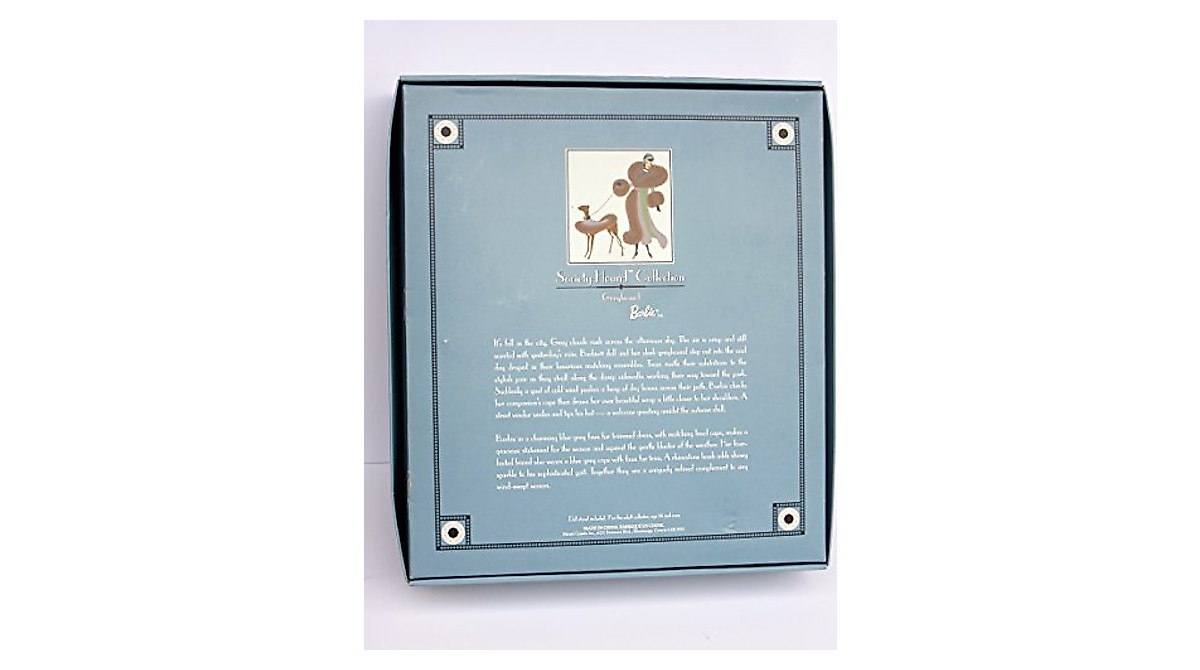 Limited Edition Greyhound Barbie - Society Hound Collection