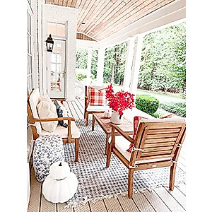 Safavieh 4-Piece Outdoor Collection Fresno Patio Set