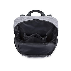 Eddie Bauer East Sound Diaper Backpack, Grey