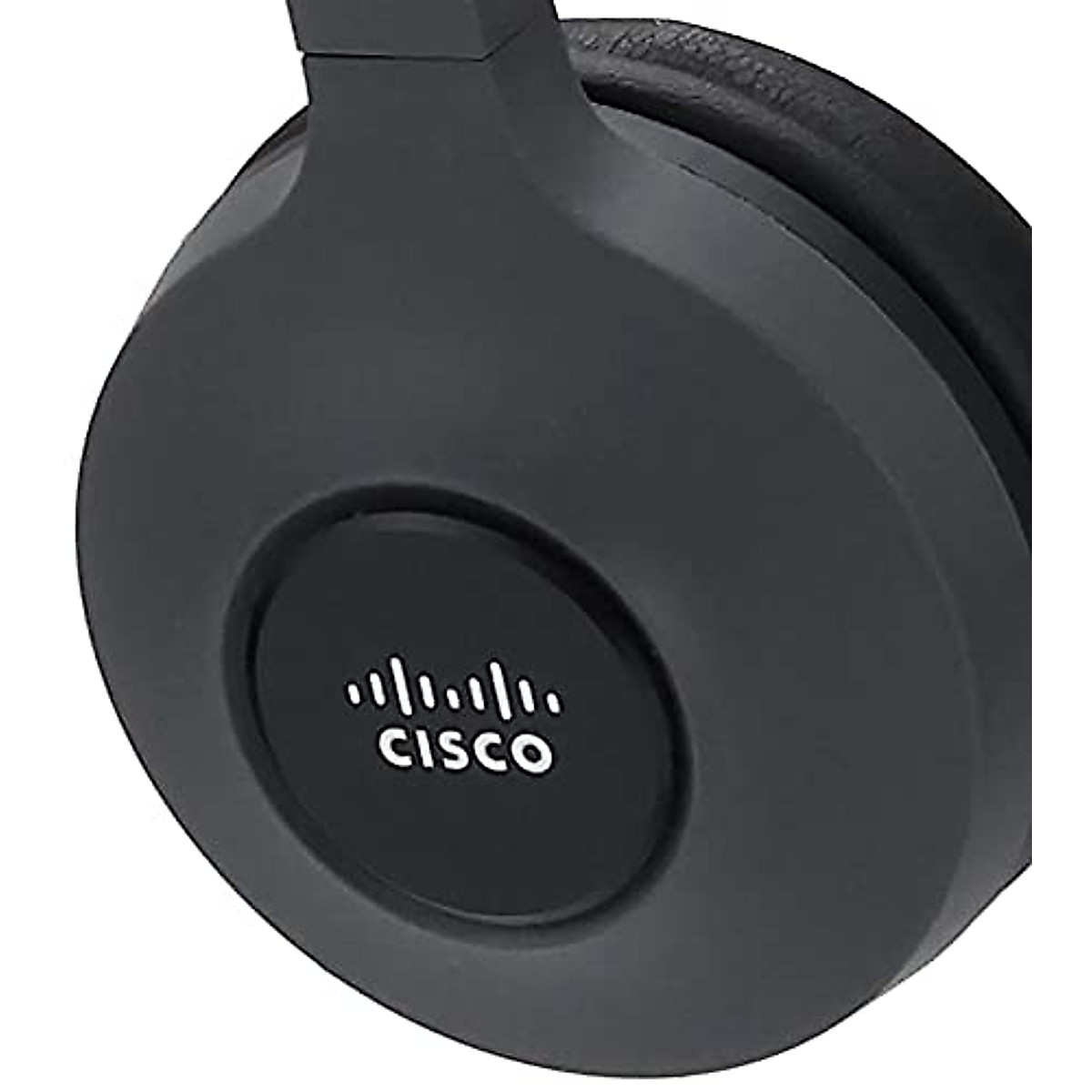 CISCO Headset 522, Wired Dual On-Ear 3.5mm Headset with USB-A Adapter, Charcoal, 2-Year Limited Liability Warranty (CP-HS-W-522-USB=)