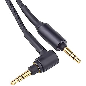 Xivip WH-1000XM3 Headphones Audio Cable,3.5mm Headphones Audio Cable,4.9 ft Aux Cord Compatible with Sony WH-1000X WH-H900N MDR-1AM2 MDR-10R MDR-ZX770BN MDR-100ABN Headphones (Black)