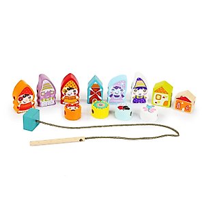 Wise Elk Happy Dwarves Lacing Toy