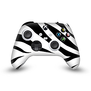 Head Case Designs Officially Licensed Grace Illustration with Zebra Art Mix Vinyl Sticker Gaming Skin Case Cover Compatible with Xbox Series X / S Controller