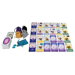 Plan B Games Equinox Board Game (Purple Version) - Strategic Betting and Creature Competition Game, Fun Family Game for Adults and Kids, Ages 10+, 2-5 Players, 40-60 Minute Playtime, Plan B Games