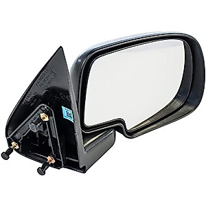Driver Side Non-Heated Manual Operated Mirror for Cadillac Escalade Chevy Silverado Suburban HD Tahoe GMC Sierra Yukon XL 1500 2500 3500 1999-2007 - Parts Link #: GM1320230