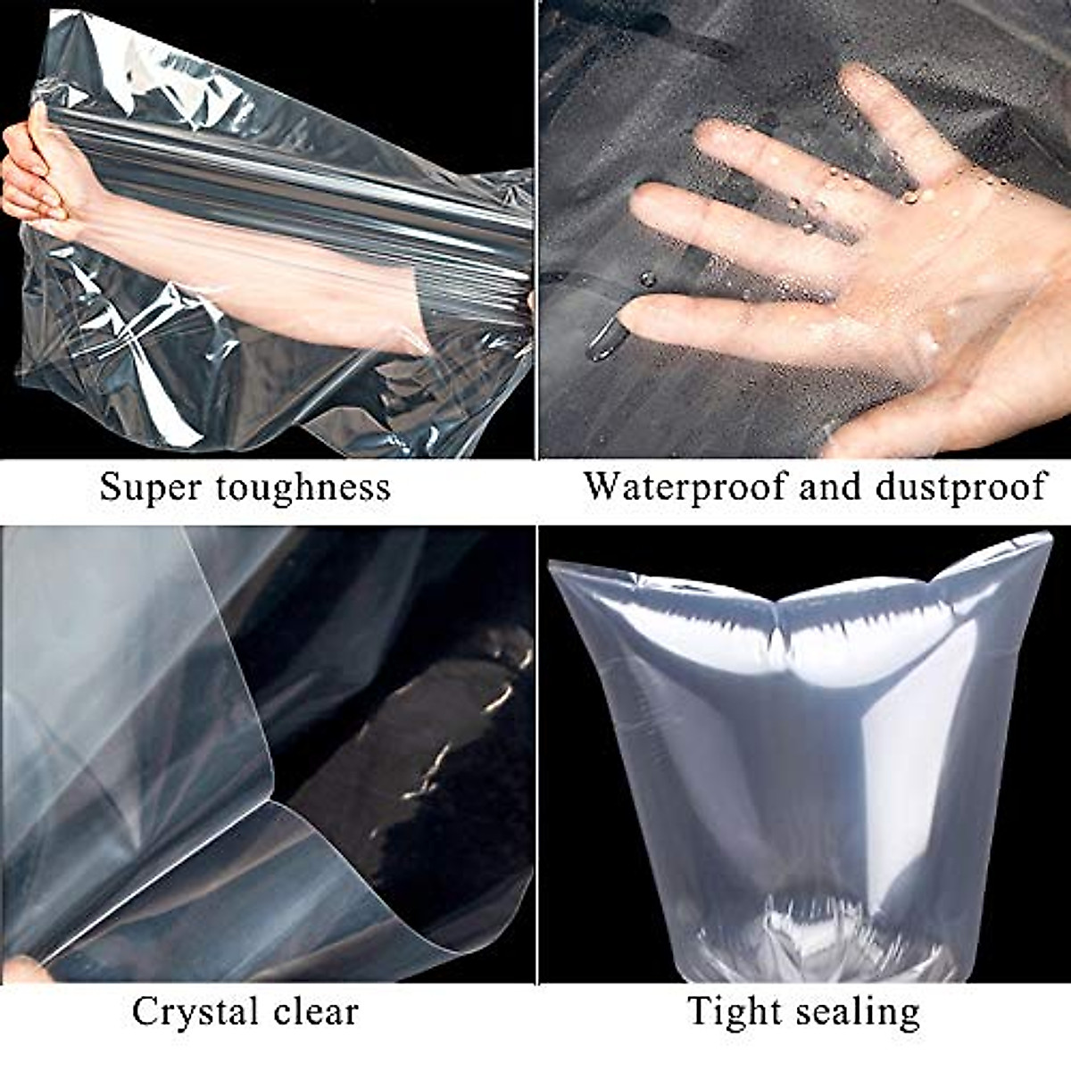 5 Gallon Food Grade Bucket Liner Turkey Brine Bags for Marinating and Brining, Extra Heavy Duty Leak Proof Multifunctional Storage Bags, 10PCS