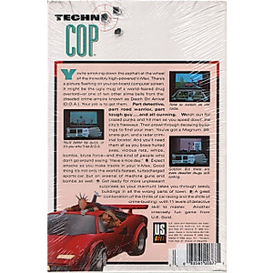 Techno Cop (1988) by U.S. Gold for Commodore 64/128 - For Commodore 1541 Floppy Disk Drive (and compatible)