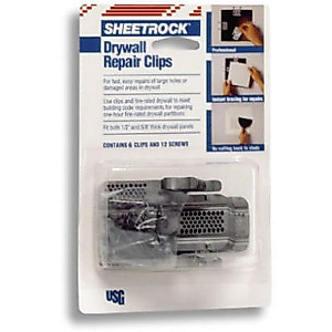 USG Interiors 00081099011351 81099011351 Drywall Repair Clip, No Size, No Color