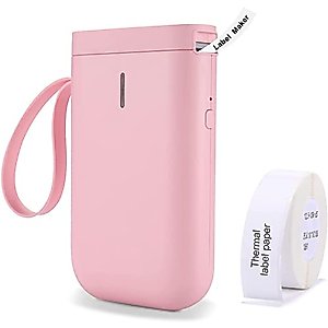 NIIMBOT Label Maker Machine with Tape D11 Portable Wireless Connection Label Printer Portable Wireless Mini Label Printer for Home Office Business Supplies