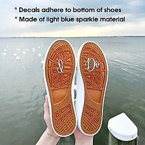 Something Blue "I Do" Stickers for Bridal Shoes, I Do Shoe Decal, I Do Wedding Shoe Decal, Bridal Shoe Decal, Something Blue, Something Blue for Bride, Something Blue for Bride on Wedding