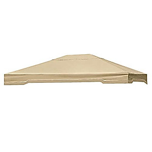 Garden Winds 10 x 12 Gazebo Replacement Canopy Top Cover - RipLock 350