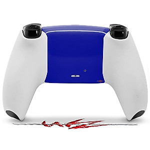 WraptorSkinz Skin Wrap compatible with Sony PS5 DualSense Controller Solids Collection Royal Blue (CONTROLLER NOT INCLUDED)