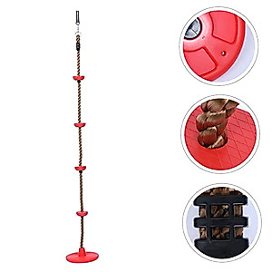 SAFIGLE 1 PC The Swing Playground Swing Plastic Disc Swing Kids Playground Baby Swings for Infants Outdoor Bench Swing Outdoor Climbing Toys Kid Swing Funny Toy Swing Colorful Toy Swing CD