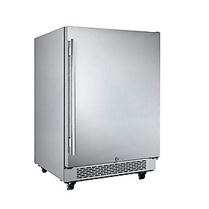 Avallon 5.5 Cu Ft 24" Outdoor Built-In Refrigerator - Right Hinge