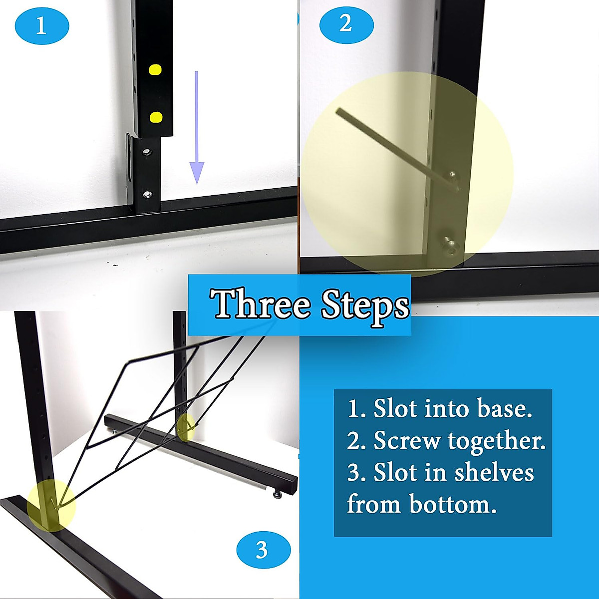 Joymaney Art Drying Rack | Mobile Metal Art Storage Rack with Removable Shelves | Art Organizer for Kids, Art Studio and Tabletop Storage, Craft Room and Desktop (20 Shelves)