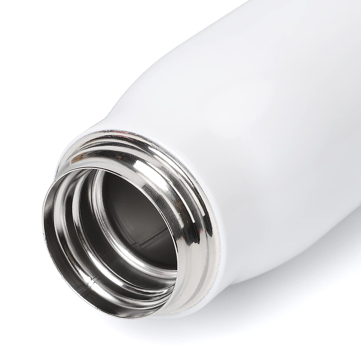 NICEMER Water Bottle, Small Water Bottles, Stainless Steel Insulated Bottle with Strap Lid, Triple-Layered Vacuum Reusable