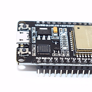 ESP-WROOM-32 Microcontroller / Development Board with 2.4GHz Dual-Mode WiFi + Bluetooth / BLE (211-161007)