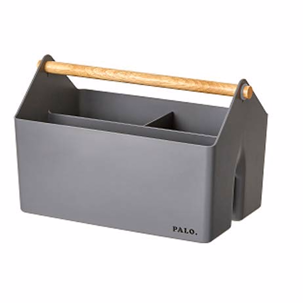 Litem Porta Deluxe - A Compact & Stackable Storage Unit for organizing Small Objects in Kitchen, Office, Kids Room (Grey, 11Wx6.7Dx7.2H)