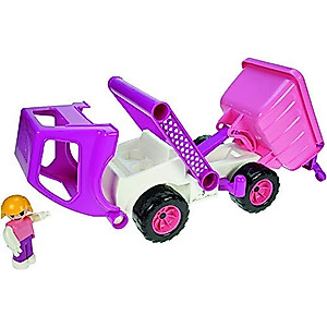 Lena Eco Active Princess Pink Dump Truck is a Eco friendly BPA and Phthalates Free Green Toy Manufactured from Premium Grade Resin and Wood