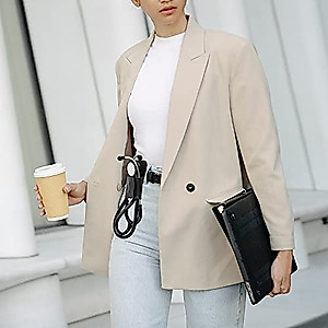 Beautyflier Black PU Leather Stethoscope Holder with Clip for All Models: Littmann, ADC, MDF, Adscope, Perfect for Physicians, Nurses, EMT, Medical Nursing Students, Work with Comfort (Black)