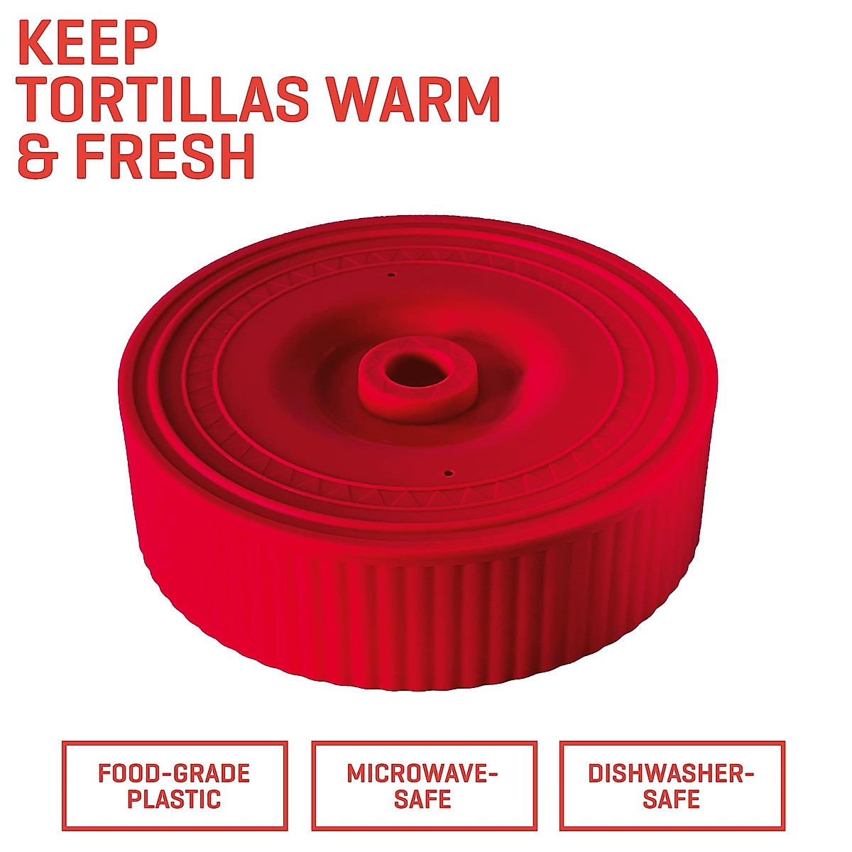 Uno Casa Tortilla Master Kit - Tortilla Press 8 Inch with Comal Pan, 4 Taco Holders and Tortilla Warmer, Unique Gift for Friends or Family, Taco Tuesday Kit