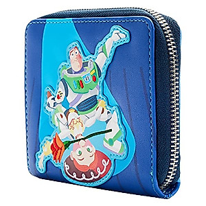 Loungefly Pixar Moments Toy Story Jessie & Buzz Zip Around Wallet Toy Story One Size