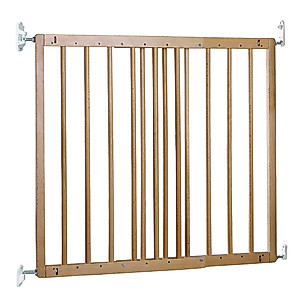 BabyDan Multidan Extending Safety Gate 23.9" - 40.1", Beechwood