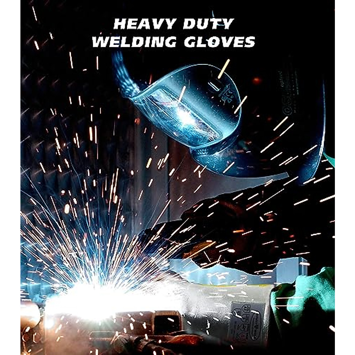 SpecxArmor® Graywolf® Kevlar Aluminized Heat Resistant Welding Glove/Large/1472°F │Fire Gloves│Kevlar Gloves│High Heat Gloves │Foundry Gloves │