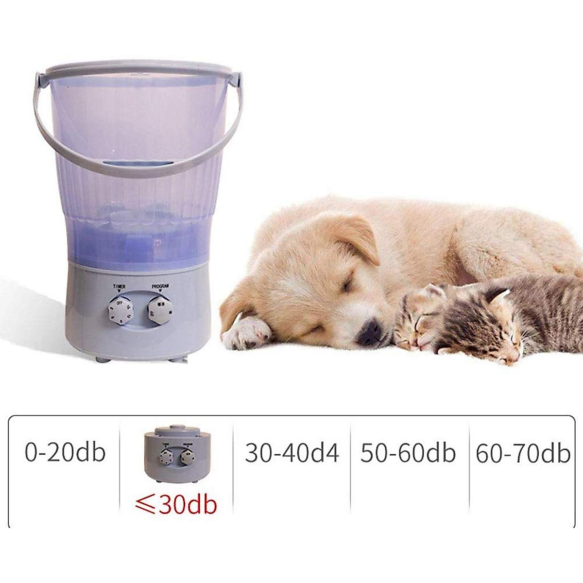 As Seen On TV Wonder Washer - a Portable Mini Clothes Washing Machine That goes Anywhere - Ideal for Cleaning Clothes On The Go - 10 Liter Capacity