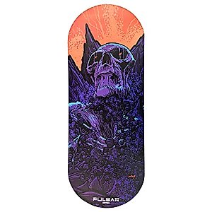 Pulsar SK8Tray Magnetic Lid for Rolling Tray, Artist Series Great Awakening Design by David Paul Seymour, Dark Halloween Art, 7.25"x19.75"