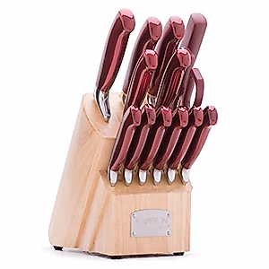 Hampton Forge Hmc01B077B Argentum Red 14Pc Block Set