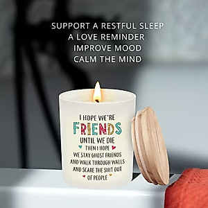 Friendship Gifts for Women Friends - Friend Gifts for Women, Gifts for Best Friends - Funny Birthday Gifts for Women, Best Friend Birthday Gifts for Women - Candles Gifts for Women - Scented Candle