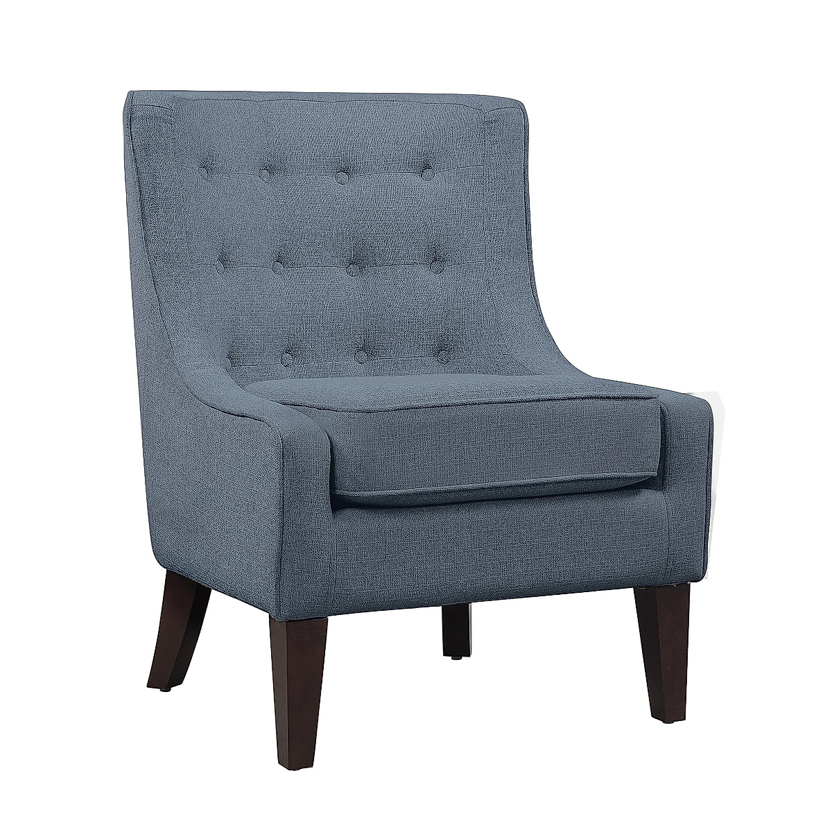 Lifestyle Solutions Moreland Accent Arm Chair, Navy Blue