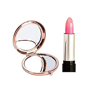 ZOORON Sister Gifts from Sister Brother, Sisters Birthday Gift Ideas, Rose Gold Compact Mirror with Treasured Message for Birthday, Christmas, Graduation and Special Celebration