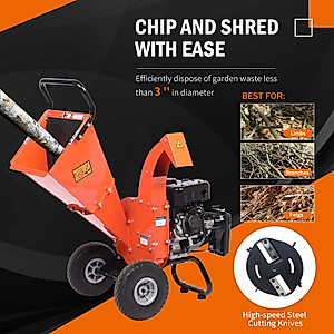 EFCUT C30 LITE Wood Chipper Shredder Mulcher High Speed Steel Blades(Pack of 4)