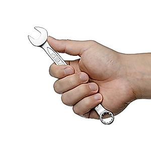 Jetech 1/2 Inch Combination Wrench (12 Pack) - Durable SAE Inch Cr-V Steel High Strength Spanner in Sand Blasted Finish