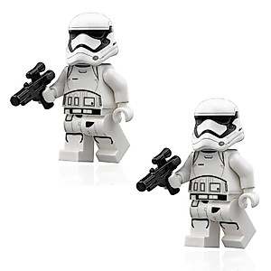 LEGO Star Wars The Force Awakens Minifigure - Pack of 2 First Order Stormtrooper with Blaster Guns
