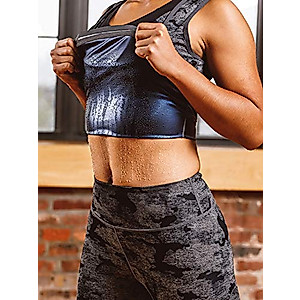Sweat Shaper Women's Sauna Premium Workout Tank Top Slimming Vest for Exercise