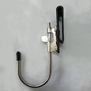 BOOHAO 2 PCS Power Tool Holder Tool Belt Hook Cordless Drill Hook/Single Hook with Metal Clip for Easy Attachment