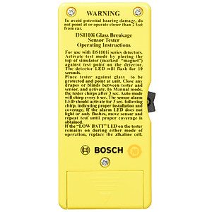 BOSCH SECURITY VIDEO DS1110I Security CCTV Systems Glass Break Tester