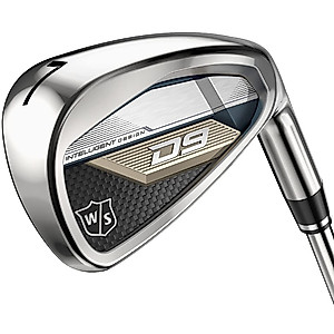 Wilson Staff D9 Iron Golf Set - Men's Right Hand Standard Length, Graphite Shaft Regular Flex, 4 & 5 Hybrid, 6-PW, Gap Wedge