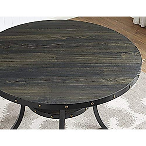 Roundhill Furniture Biony Collection Counter Height Dining Table,
