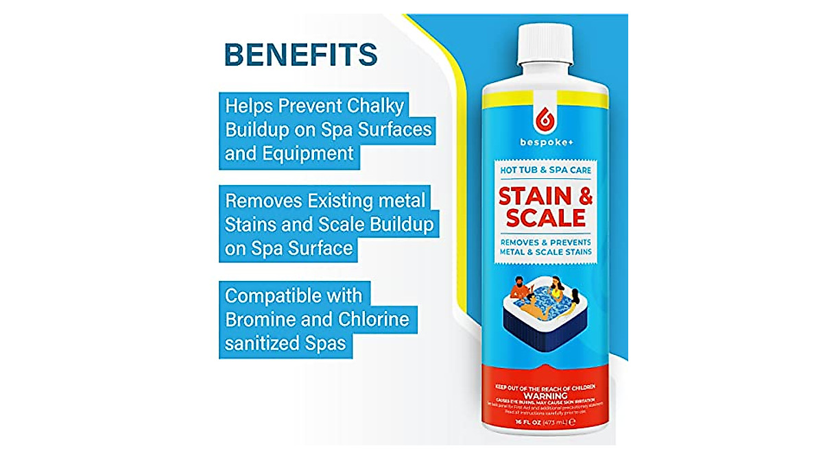 Spa Stain & Scale Control - Eco-Friendly Hot Tub Water Treatment