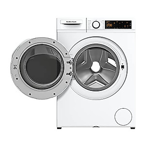 Hamilton Beach HBFW3205 Fullsize Washer-LED Digital Display Panel-5 Wash Cycles-Front Load Design-2.2 cu ft, 24 inch Wide, White